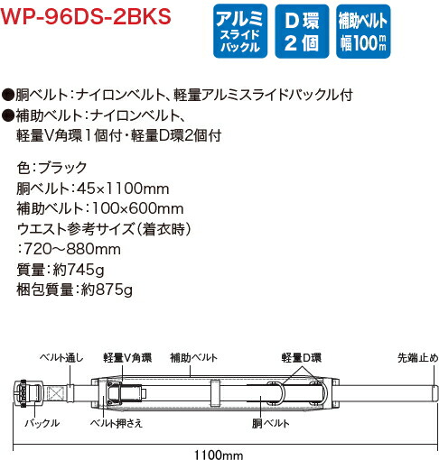 【楽天市場】DENSAN（デンサン/ジェフコム） ワークポジショニング用器具 黒 WP-96DS-2BKS：ケンチクボーイ