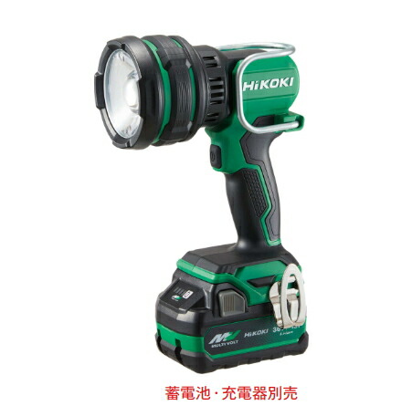 【楽天市場】HiKOKI/ハイコーキ 14.4V/18V/マルチボルト兼用 コードレススポットライト UB18DH(NN) 【バッテリー・充 ...