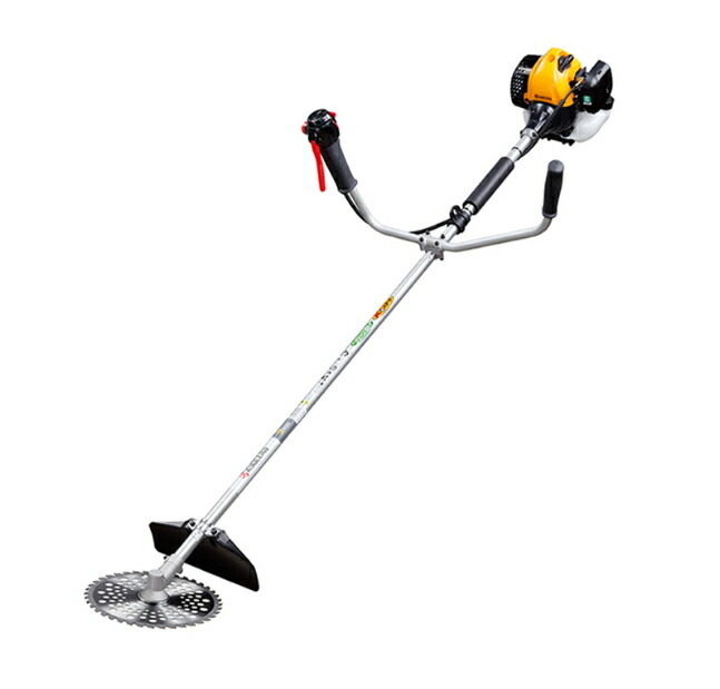 【楽天市場】京セラ（旧リョービ） 25.6mL エンジン刈払機 EKM-2630A [チップソー外径255mm/両手ハンドル(左右非対称)/ツインスロットルレバー]：ケンチクボーイ