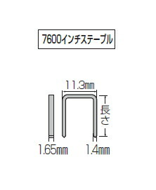 【楽天市場】マキタ電動工具 7600インチステープル 無地 19mm 7624C （12000本×2箱入） F-80831：ケンチクボーイ