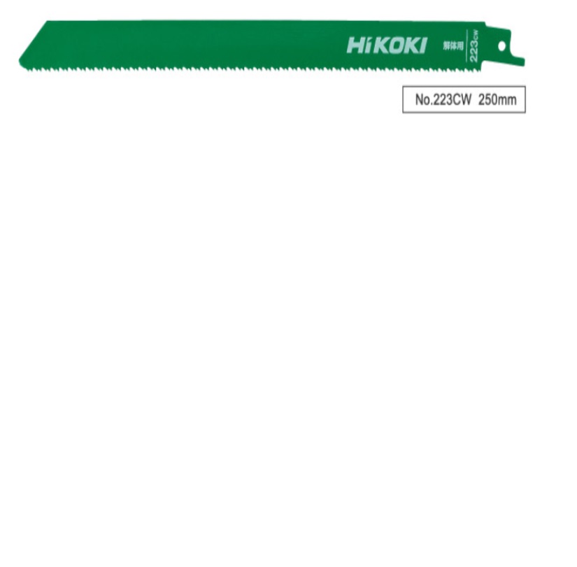 【楽天市場】HIKOKI セーバーブレード 解体用 5枚入りストレートタイプ【0037-6975】マトリッス2(SKH56)No.222CW 250mm 刃厚1.3mmハイコーキ 日立 工機 ...