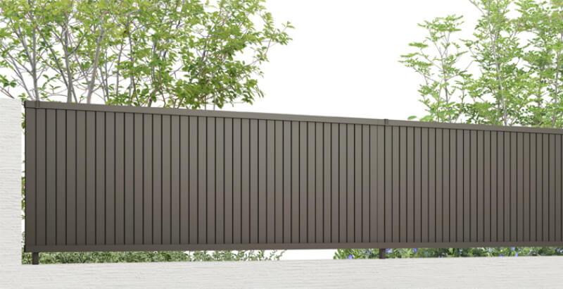 【楽天市場】フェンス LIXIL フェンスAB TM1型(縦目隠し) T-8 本体 2000mm(フリーポールタイプ専用)×800mm リクシル フェンス 目隠し おしゃれ リフォーム DIY ...