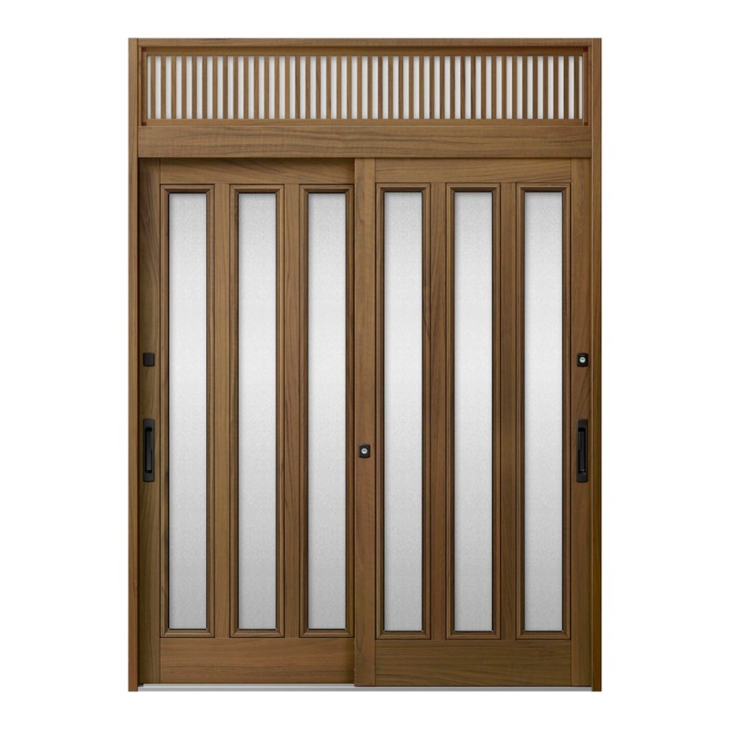 【楽天市場】玄関引き戸JS 21P型 W164/169/187×H23 玄関引戸 2枚建 ランマ付 玄関引き戸 LIXIL リクシル ...