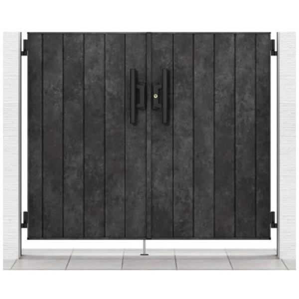 【楽天市場】門扉 リクシル 開き門扉AA MM1型 両開き 08-12/08-14/08-16 柱使用 W1600(800+800)×H1200/1400/1600mm LIXIL 開き門扉 ...