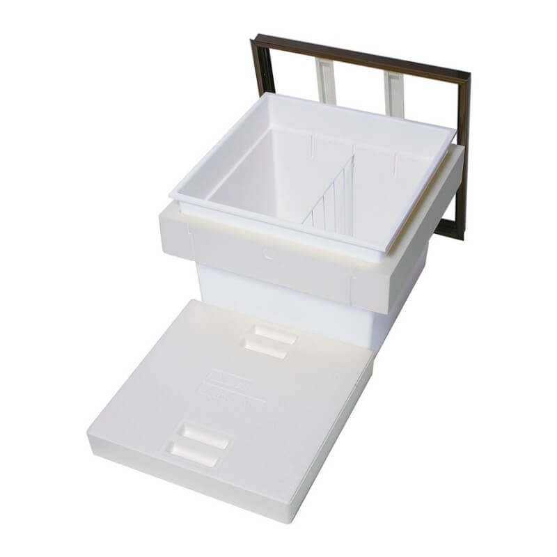 【楽天市場】床下収納 断熱タイプ 深型600 -A600-MAJ7+ZZ-0001-MAJ7 寸法(mm) 606×606×463 抗菌仕様 LIXIL リクシル 床下 収納 kenzai：建材百貨店