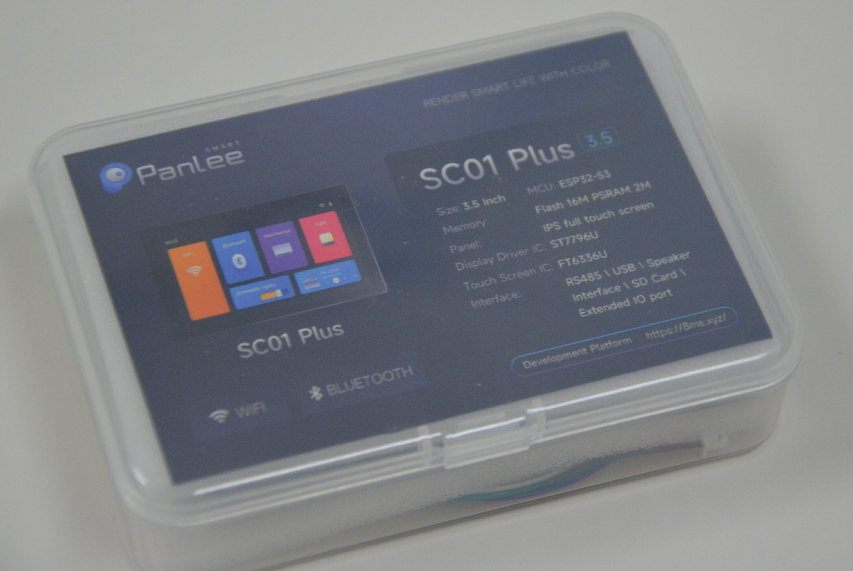 【楽天市場】WT32-SC01 Plus 3.5インチ タッチ パネル 搭載 LCDディスプレイ 開発 MCUモジュール esp32 S3 ...