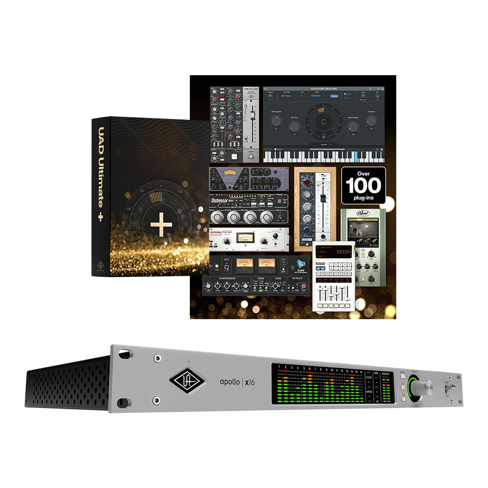【楽天市場】UNIVERSAL AUDIO Apollo x16 Gen 2 Ultimate+ Edition 【期間・数量限定！UAD ...