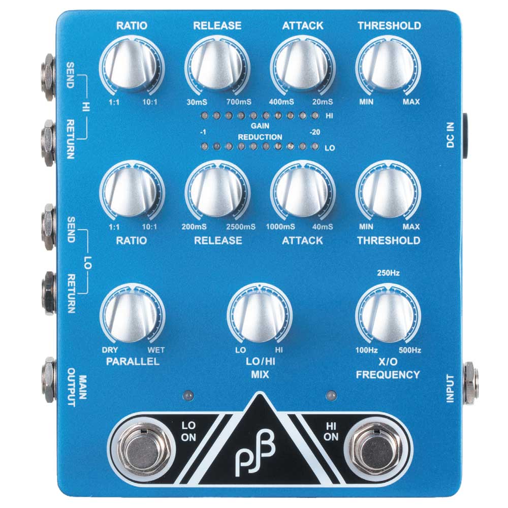 【楽天市場】PHIL JONES BASS (PJB) X2C Dual Compressor 多機能デュアルコンプレッサー ...