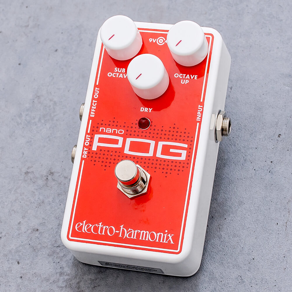 【楽天市場】electro-harmonix Nano Pog エレクトロハーモニクス オクターバー：MUSICLAND KEY 心斎橋店
