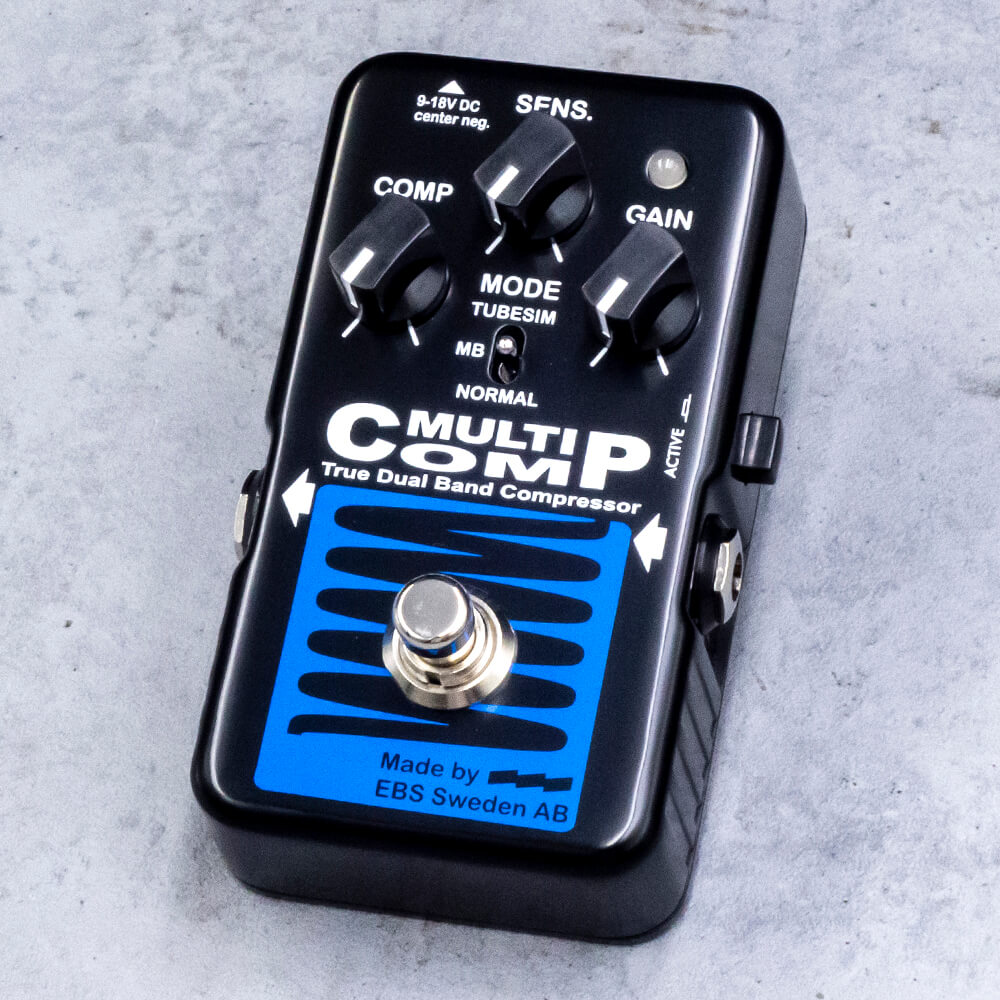 【楽天市場】EBS MultiComp Blue Label ベース用コンプレッサー エフェクター：MUSICLAND KEY 心斎橋店
