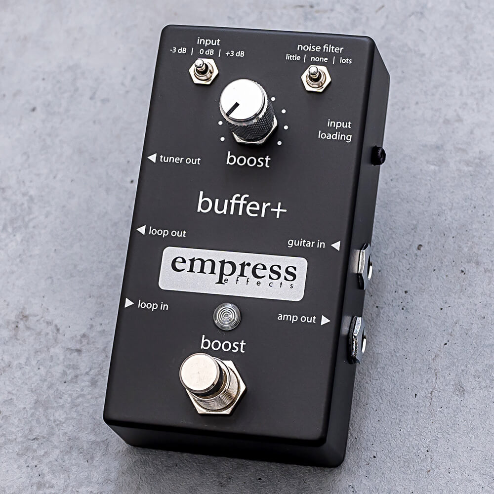 【楽天市場】Empress Effects buffer+ Buffer/Booster/Noise reduction Guitar Pedal：MUSICLAND KEY 心斎橋店