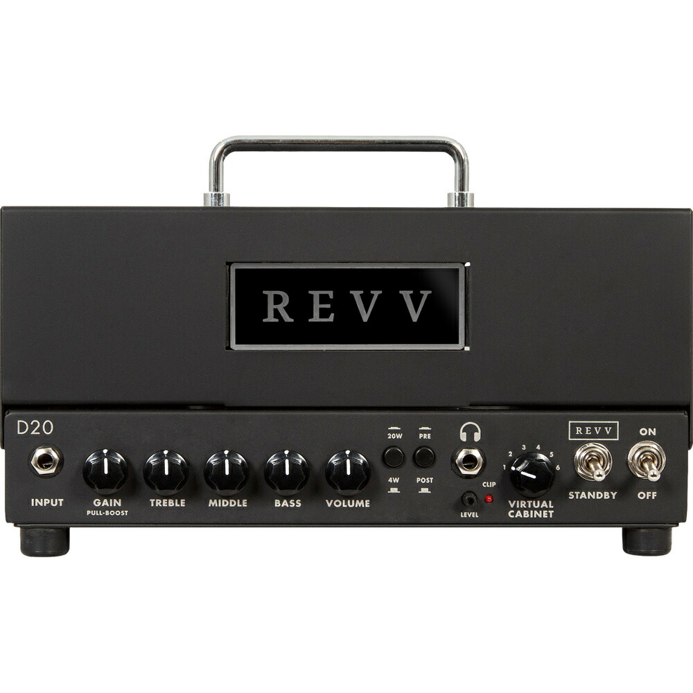 【楽天市場】Revv Amplification D20 Black ギターアンプヘッド：MUSICLAND KEY 心斎橋店
