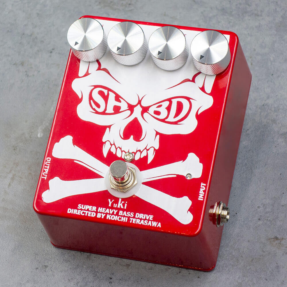 【楽天市場】YUKI SHBD Super Heavy Bass Drive 寺沢功一監修 Bass Pre Ampペダル：MUSICLAND ...