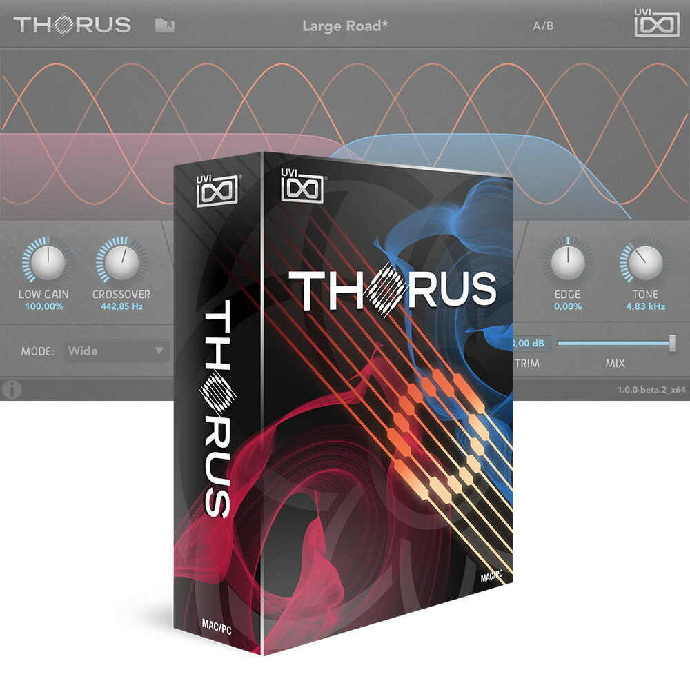 【楽天市場】UVI Thorus 【ダウンロード版/メール納品】：MUSICLAND KEY 心斎橋店