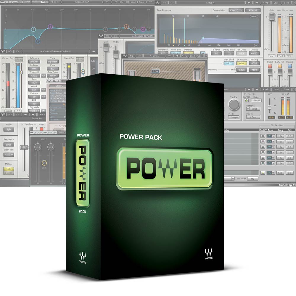 【楽天市場】WAVES Power Pack [メール納品][メーカープロモーション価格]：MUSICLAND KEY -楽器-
