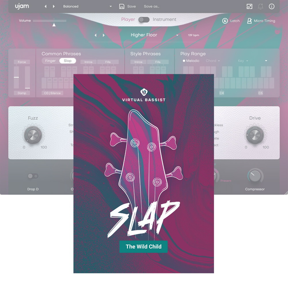 【楽天市場】UJAM Virtual Bassist SLAP [メール納品]：MUSICLAND KEY -楽器-