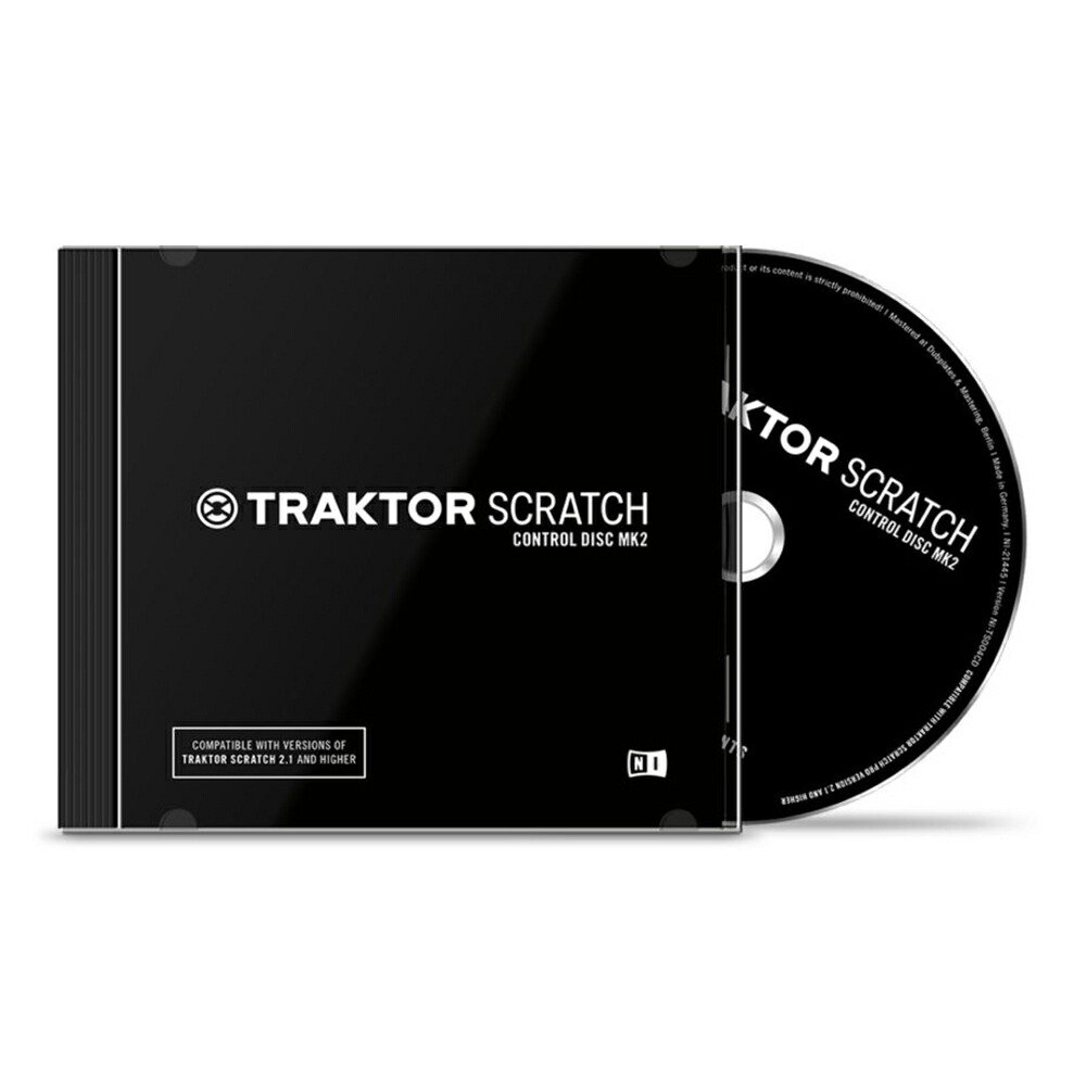 【楽天市場】Native Instruments TRAKTOR SCRATCH Control CD MK2：MUSICLAND KEY -楽器-