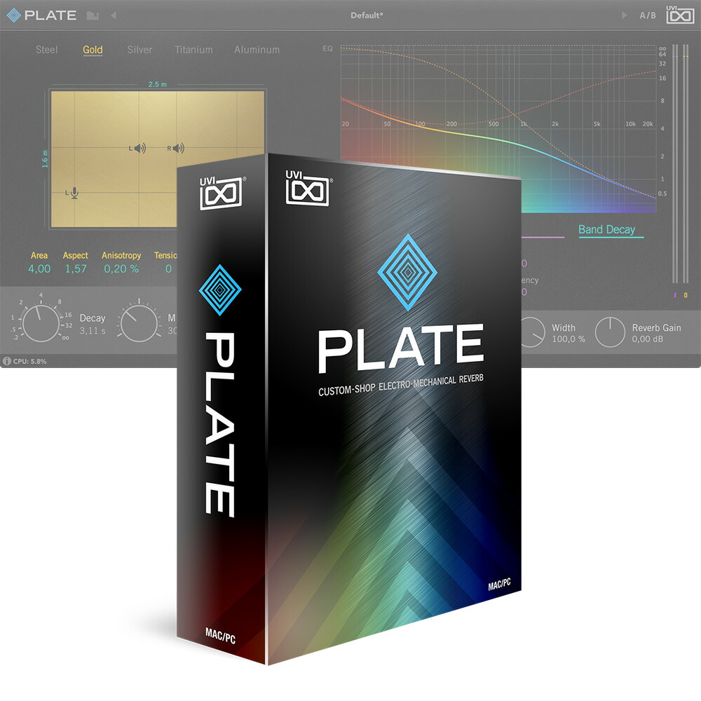 【楽天市場】UVI Plate [メール納品]：MUSICLAND KEY -楽器-