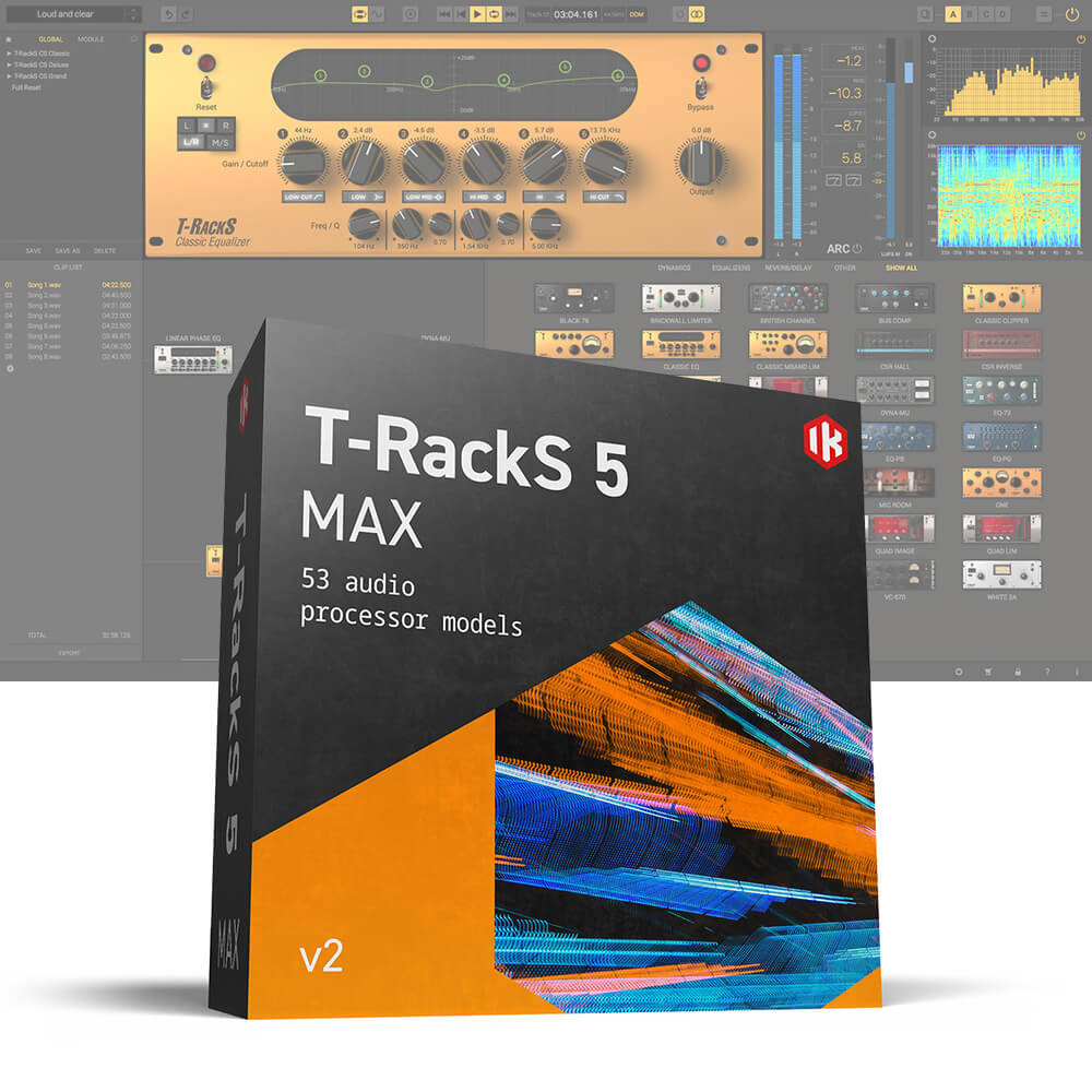 【楽天市場】IK Multimedia T-RackS 5 MAX v2【メール納品】：MUSICLAND KEY -楽器-