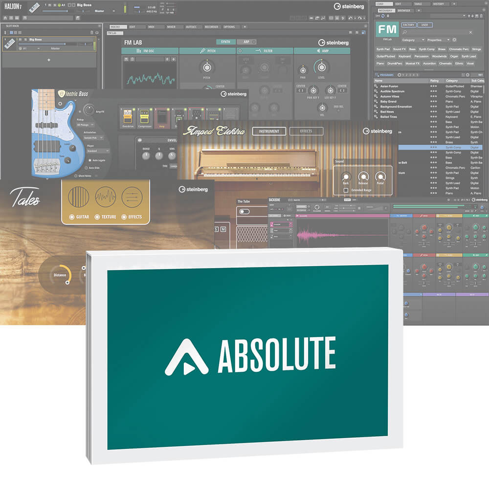 【楽天市場】Steinberg Absolute 6（Absolute /R）：MUSICLAND KEY -楽器-