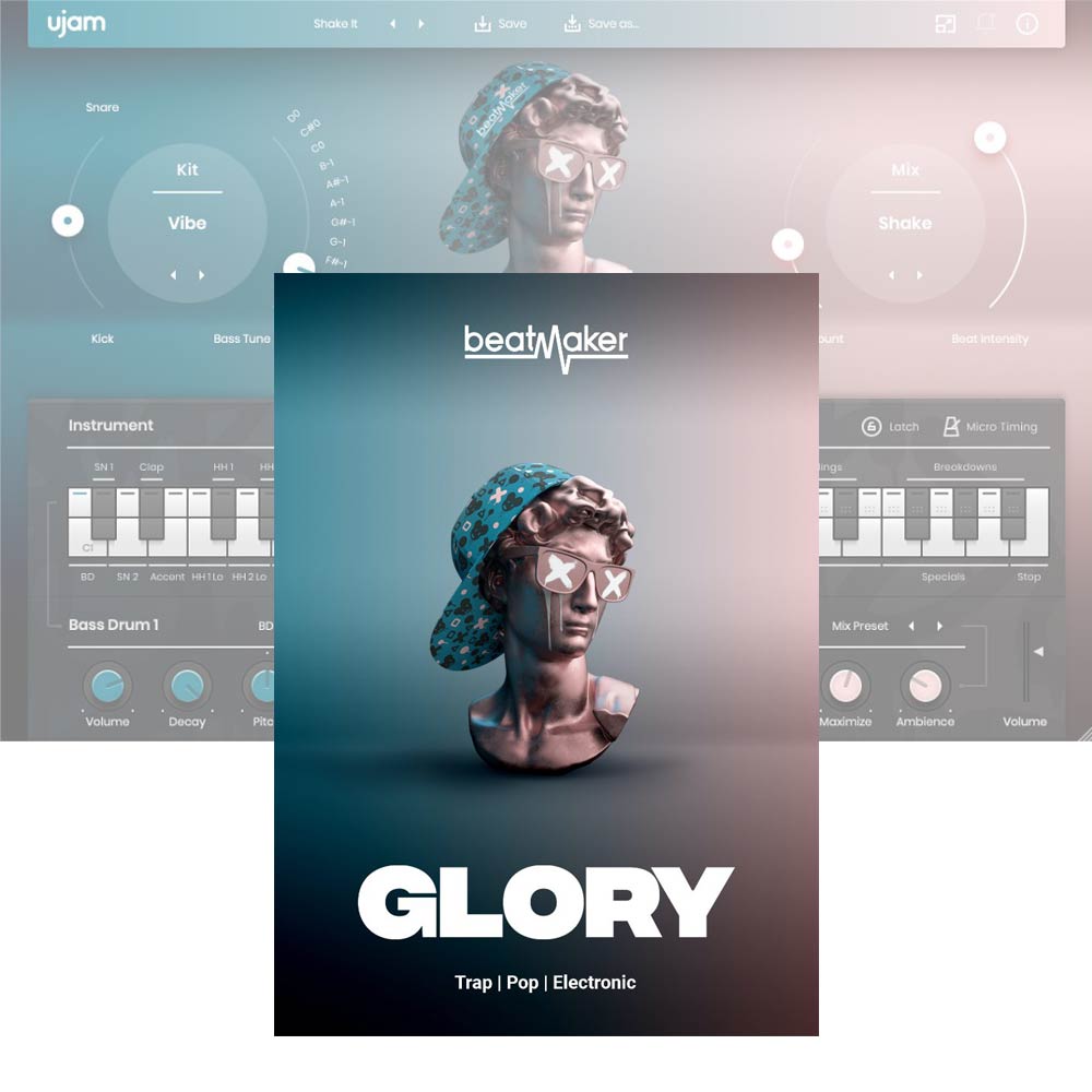【楽天市場】UJAM Beatmaker GLORY【メール納品】：MUSICLAND KEY -楽器-