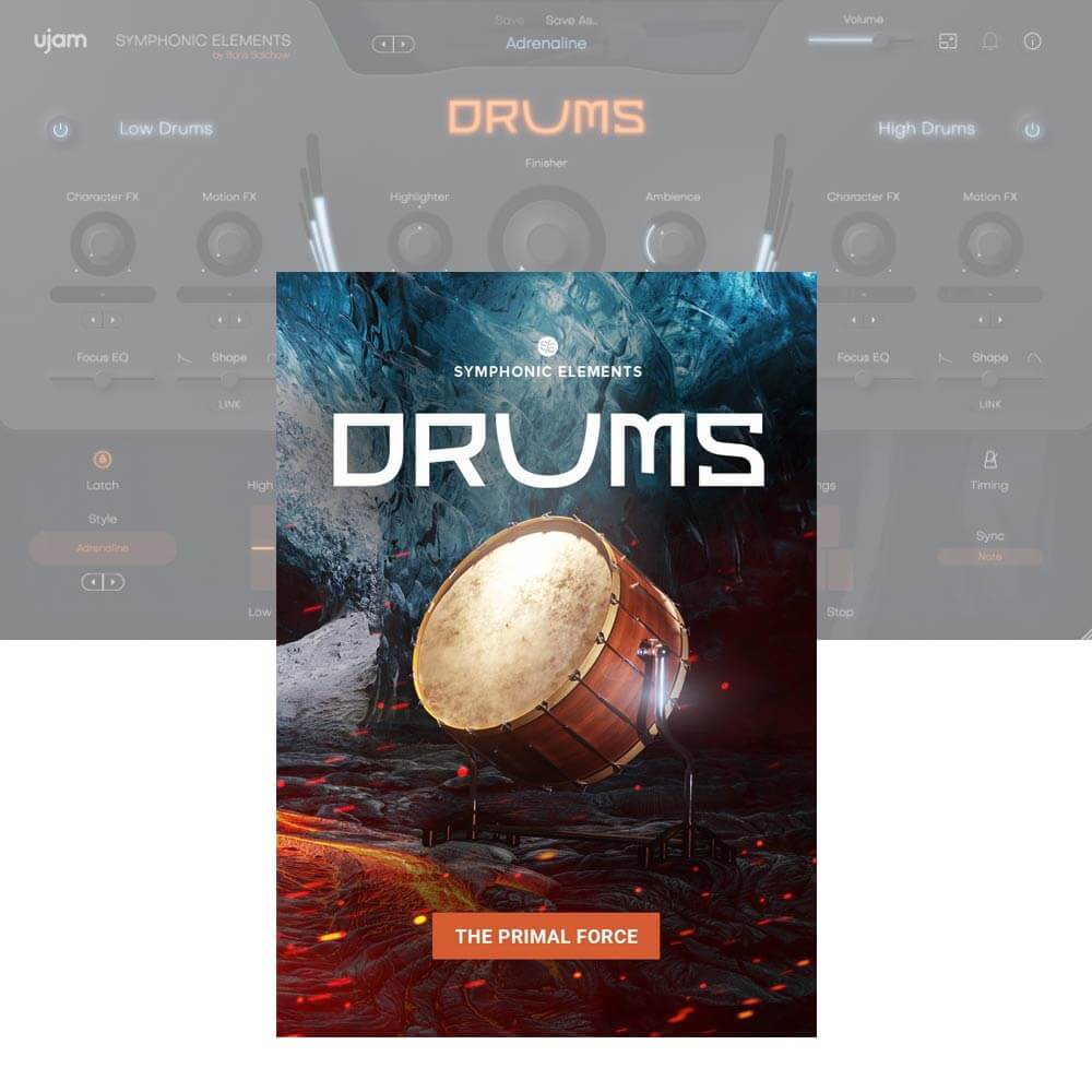 【楽天市場】UJAM Symphonic Elements DRUM [メール納品]：MUSICLAND KEY -楽器-
