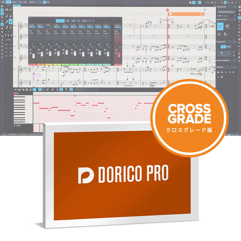 【楽天市場】Steinberg Dorico Pro 5 クロスグレード 通常版 (DORICO PRO CG /R)：MUSICLAND ...