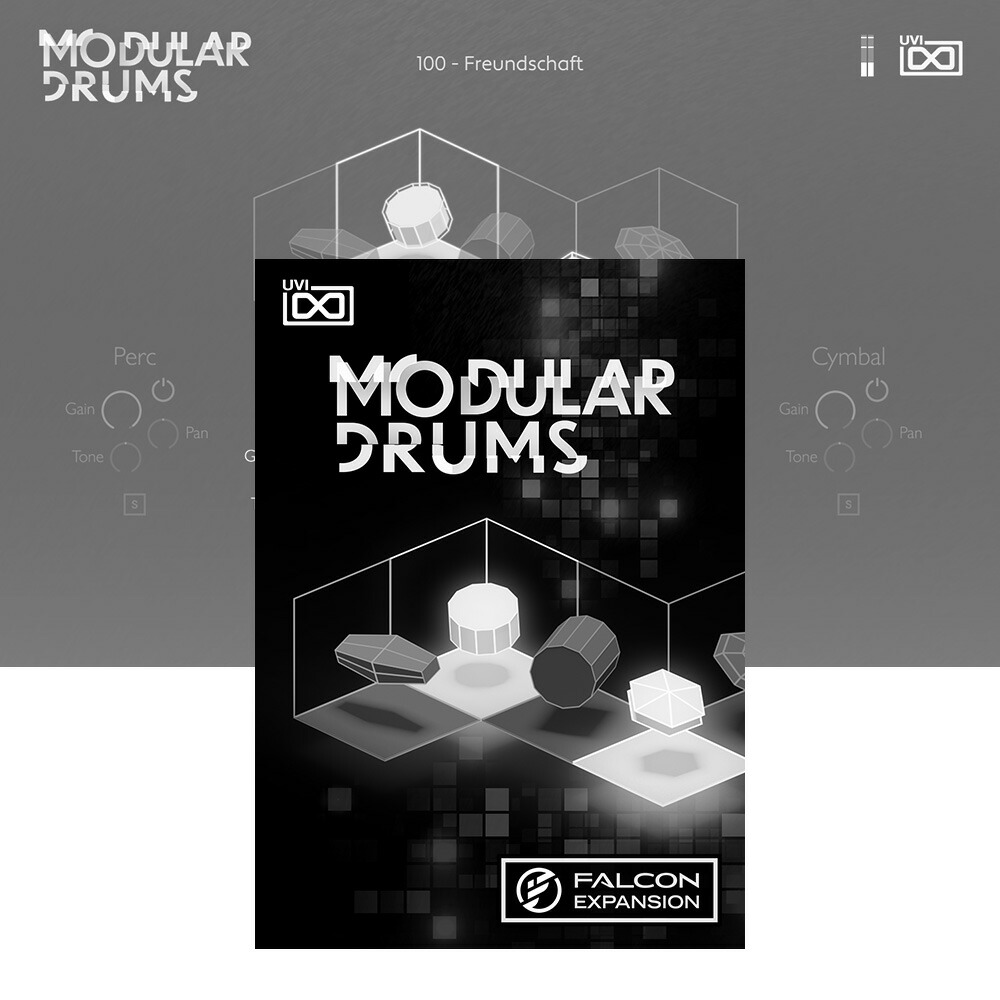 【楽天市場】UVI Modular Drums [メール納品]：MUSICLAND KEY -楽器-