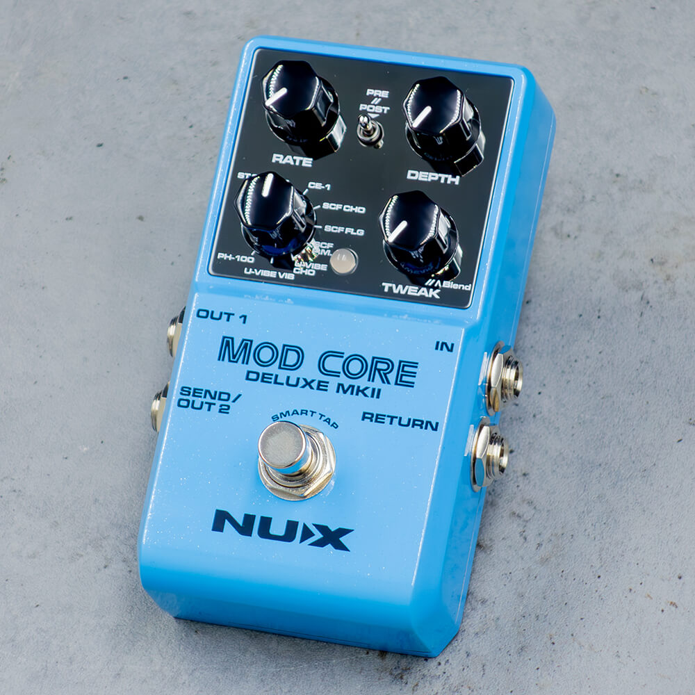 【楽天市場】NUX Mod Core Deluxe MKII -Modulation Pedal-：MUSICLAND KEY -楽器-
