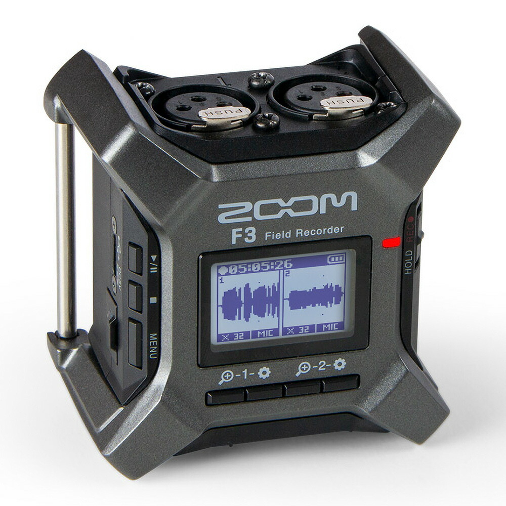 【楽天市場】ZOOM F3 Field Recorder：MUSICLAND KEY -楽器-