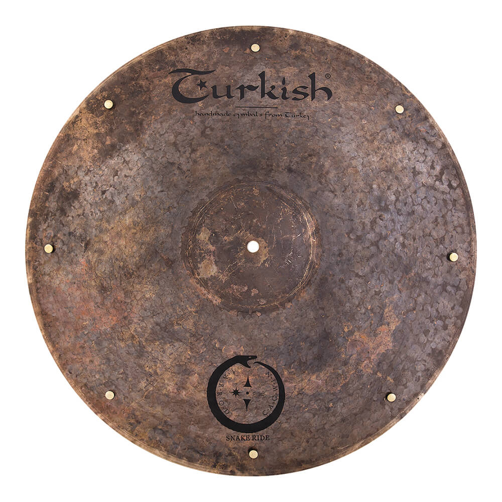 【楽天市場】TURKISH Jarrod Cagwin Soundscape Series Snake Ride Cymbal 21" [TU ...