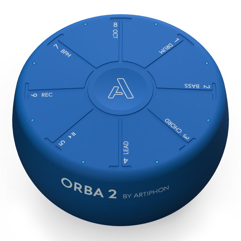 【楽天市場】Artiphon ORBA 2 Blue：MUSICLAND KEY -楽器-
