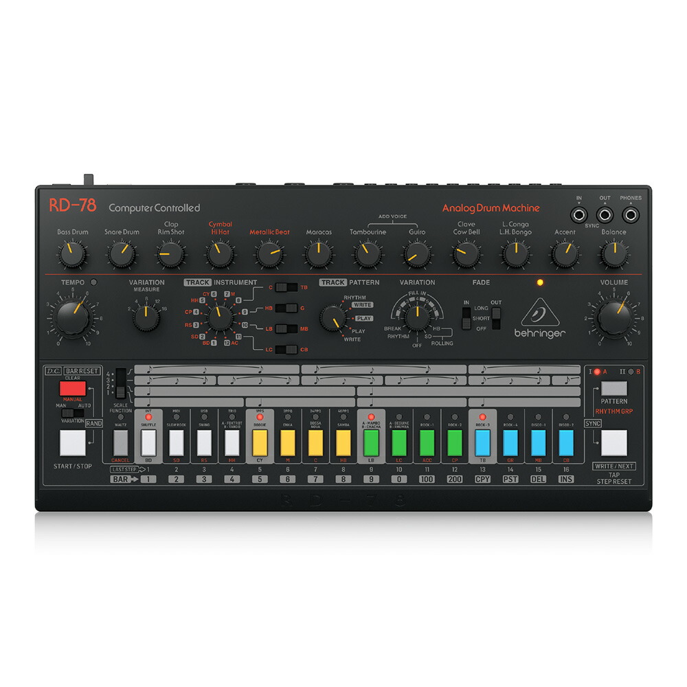 【楽天市場】BEHRINGER RD-78：MUSICLAND KEY -楽器-