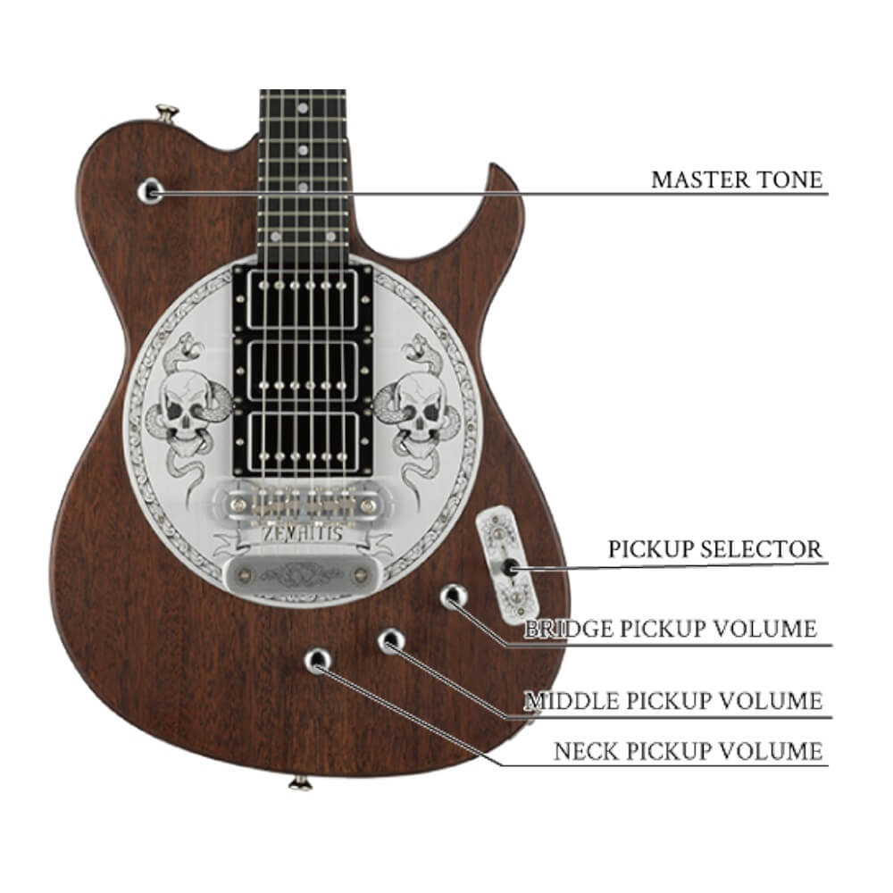 【楽天市場】ZEMAITIS DISC FRONT DFG24 3H Natural：MUSICLAND KEY -楽器-