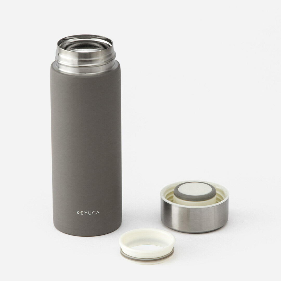 【楽天市場】KEYUCA(ケユカ) Slera ステンレスボトル 230ml ウォームグレーマット[ステンレスボトル おしゃれ 水筒 シンプル 携帯用 ビジネス レディース 女性用 メンズ ...