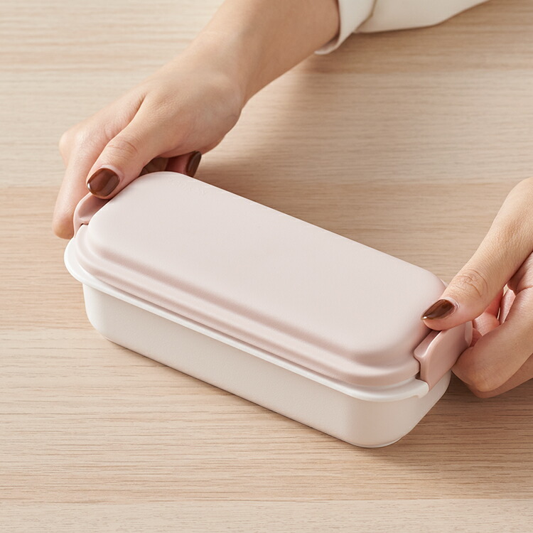 【KEYUCA公式店】ケユカ 楽に洗えてふんわりランチ[弁当箱 電子レンジ対応 食洗器対応 抗菌 無地 シンプル おしゃれ パッキン一体型弁当箱 お弁当箱 ランチボックス レンジ対応 食洗機 ...
