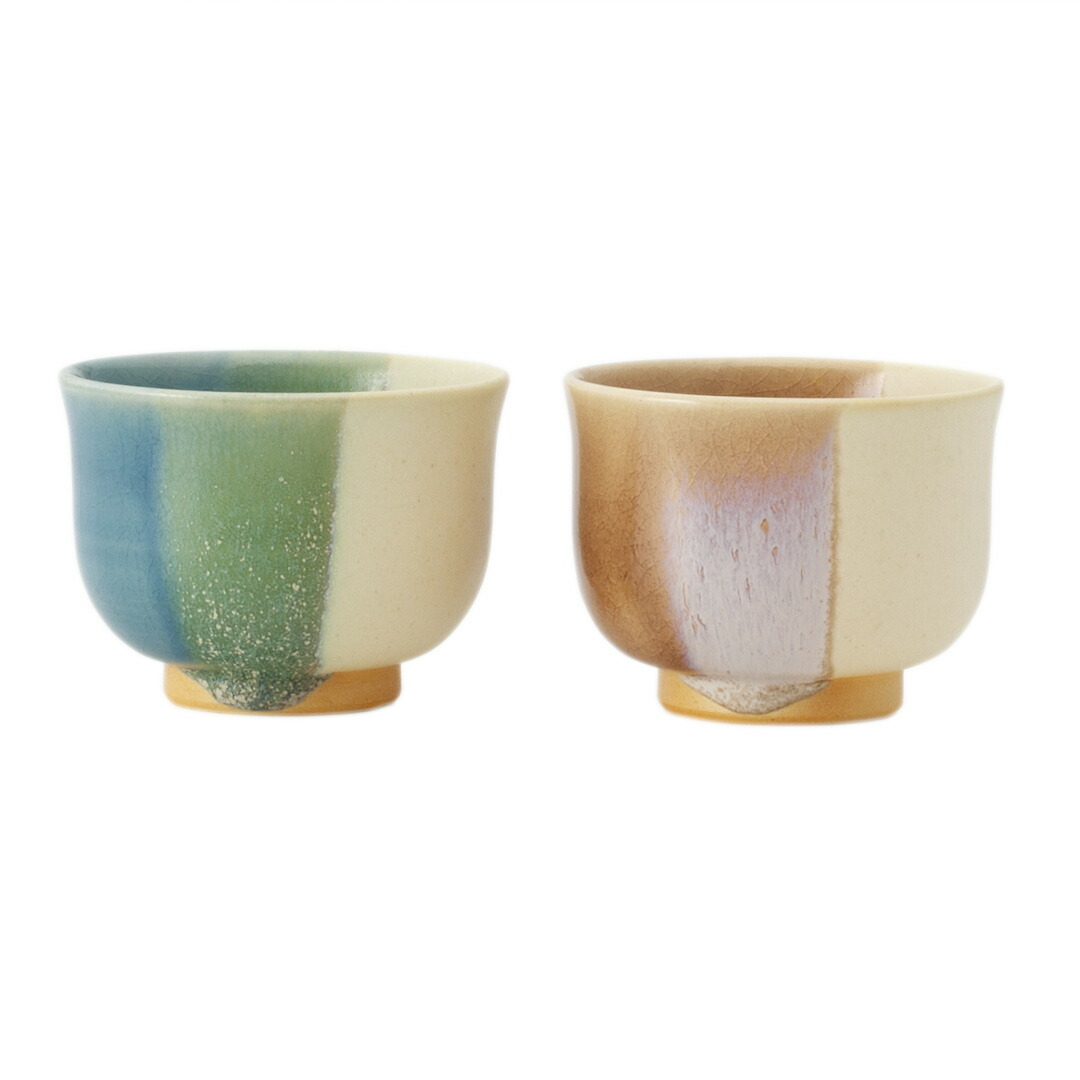 【楽天市場】【KEYUCA公式店】ケユカ [京焼] ことか 湯呑[コップ ピンク ブルー カラフル 青 和食 食卓 食器 和食器 オシャレ ...