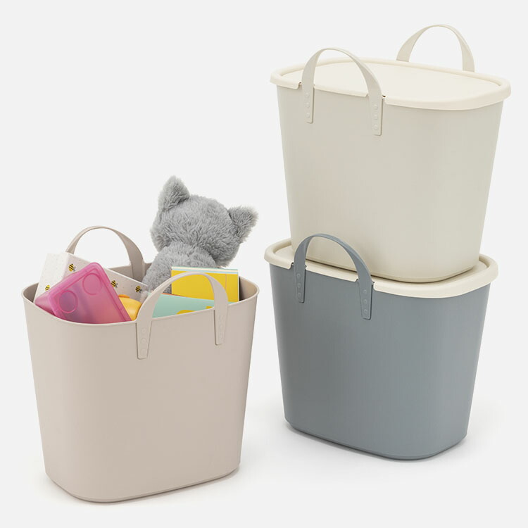 【楽天市場】【KEYUCA公式店】ケユカ LioソフトBOX[インテリア雑貨 収納用品 蓋 ポリエチレン 簡易テーブル 無地 シンプル おしゃれ 収納ボックス キッチン 収納 ストッカー ...