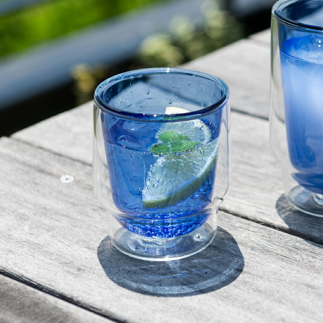 【楽天市場】【KEYUCA公式店】ケユカ Crist 耐熱スタッキングカップ 160ml クリア×ブルー [可愛い コンパクト 食洗器 電子レンジ オールシーズン コーヒー 紅茶 通販]：KEYUCA