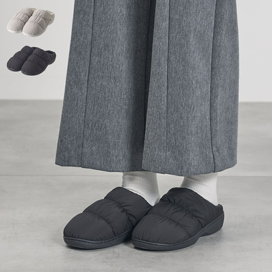 【楽天市場】【KEYUCA公式店】ケユカ 撥水中綿ワンマイルサンダルII M [冬用 外履き フリース素材 撥水加工 シンプル おしゃれ 新作 通販]：KEYUCA