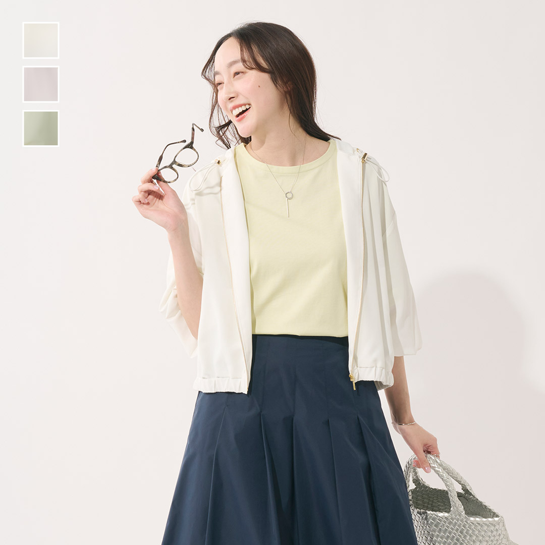 【楽天市場】【KEYUCA公式店】ケユカ UVシアーブルゾン[レディース アウター ブルゾン UV フード ゆったり 軽い着心地 吸水 速乾 おしゃれ 30代 40代 50代 洗える ...