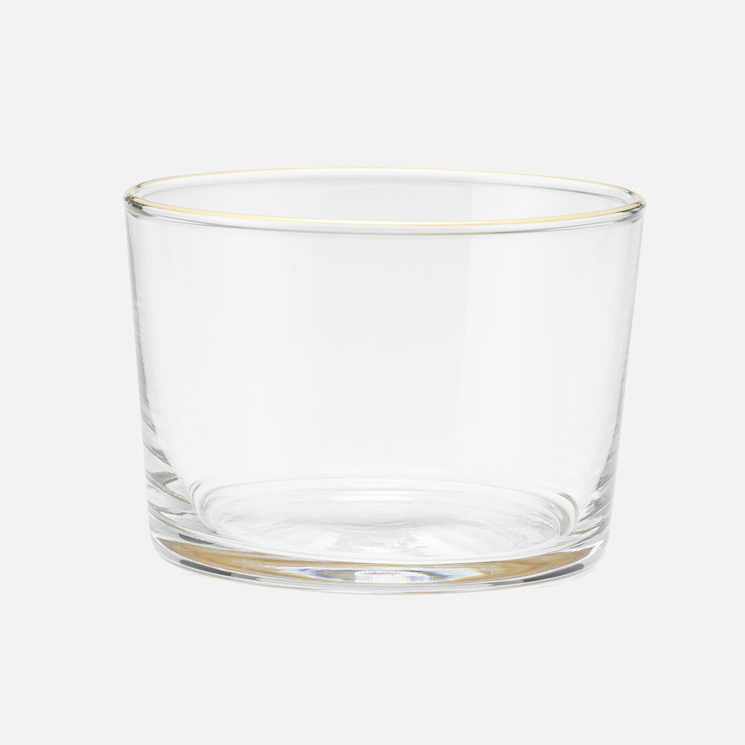 【楽天市場】【KEYUCA公式店】ケユカ 金縁 ビストロタンブラー220ml [コップ カップ デザートカップ スープ 小鉢 おしゃれ かわいい]：KEYUCA