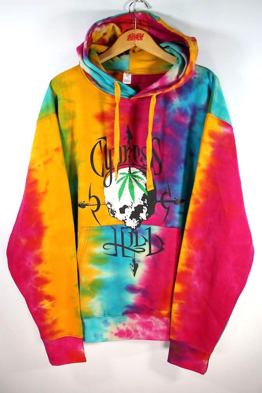 【楽天市場】CYPRESS HILL (サイプレス・ヒル) / "POTHEAD" TIE-DYE PULLOVER SWEAT HOODIE ...