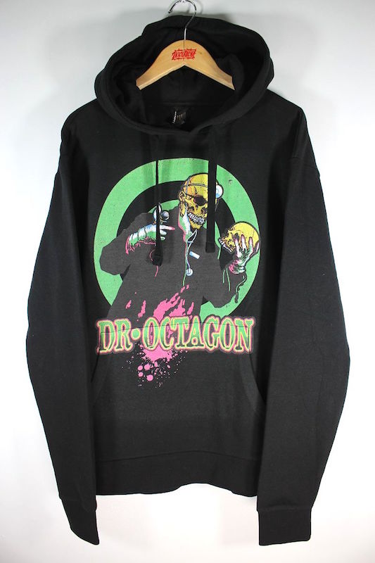 【楽天市場】DR. OCTAGON / "SKULL" PULLOVER SWEAT HOODIE / black：KICKBACK