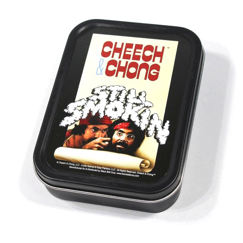 【楽天市場】CHEECH & CHONG (チーチアンドチョン) / "STILL SMOKIN" STASH TIN：KICKBACK