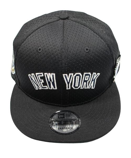 【楽天市場】NEWERA / "NY YANKEES" 9FIFTY MESH SNAPBACK CAP (ピンバッジ付き) / black ...