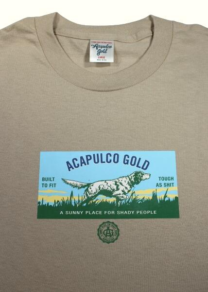 【楽天市場】ACAPULCO GOLD / "POINTER DOG" Tee / khaki：KICKBACK