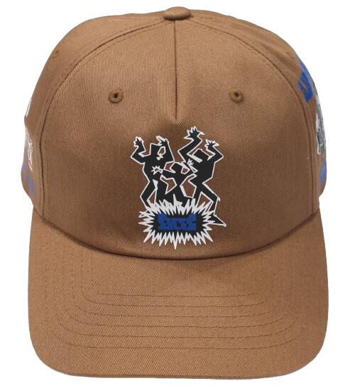 【楽天市場】HUF / EVERYBODY GET LOOSE SNAPBACK CAP / camel ハフ スナップバック・キャップ ...
