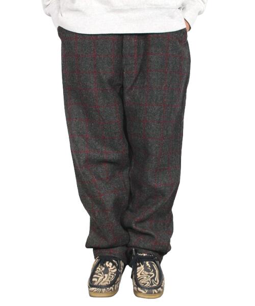 【楽天市場】USED!!! CODET / PLAID HEAVY WOOL PANTS (90'S) / charcoal サイズ W38× ...