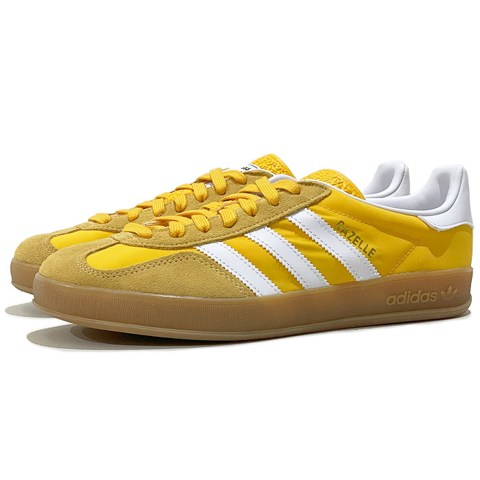 【楽天市場】adidas Originals Gazelle Indoor アディダス ガゼル インドア IE6606 YELLOW【YLW ...